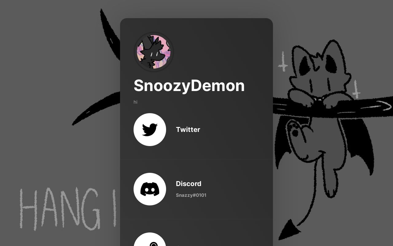 my stuff or something